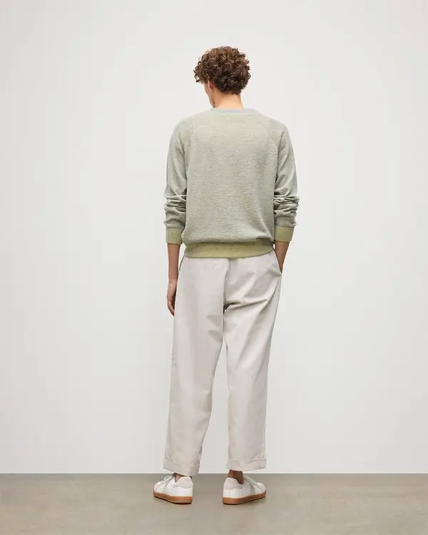 Johnstons Of Elgin Cashmere Beach Sweatshirt - Yellow