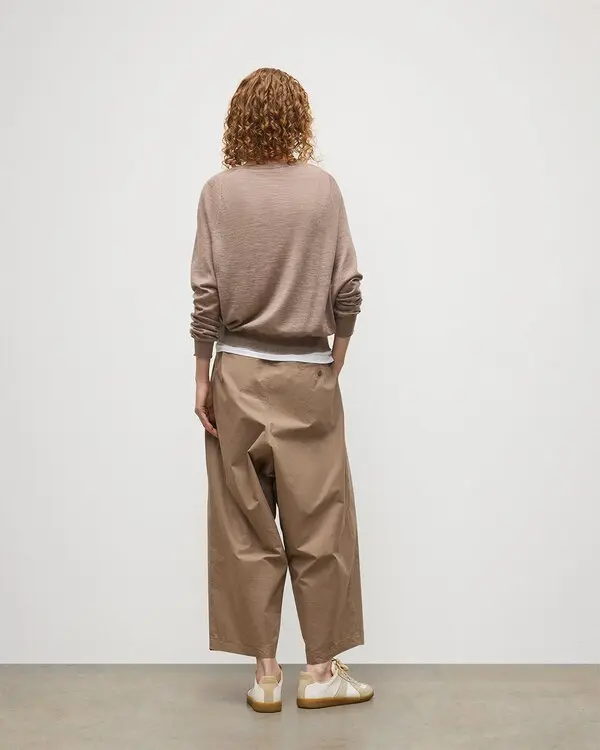 Johnstons Of Elgin Finola Superfine Cashmere Jumper - Brown