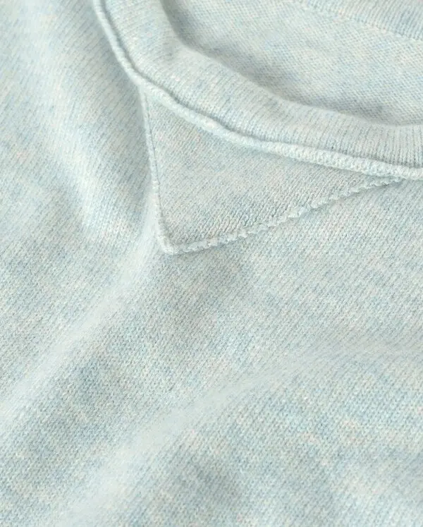 Johnstons Of Elgin Stella Light Cashmere Sweatshirt - Green