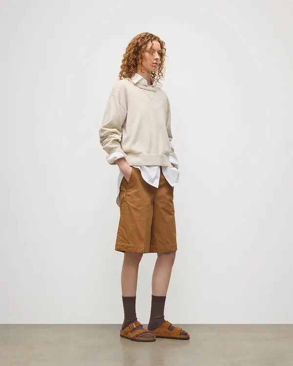 Johnstons Of Elgin Stella Cashmere Sweatshirt - Natural