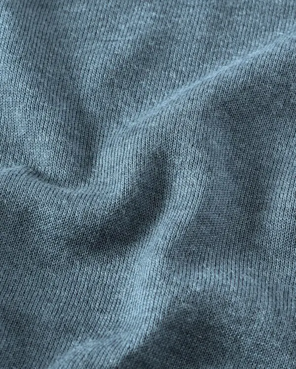 Johnstons Of Elgin Fin Superfine Cashmere Jumper - Blue