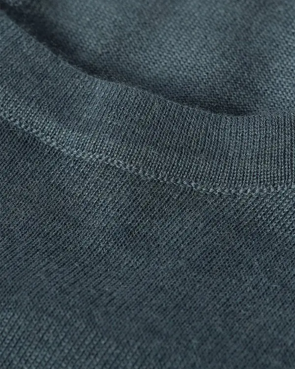 Johnstons Of Elgin Boyd Superfine Cashmere T-shirt - Blue
