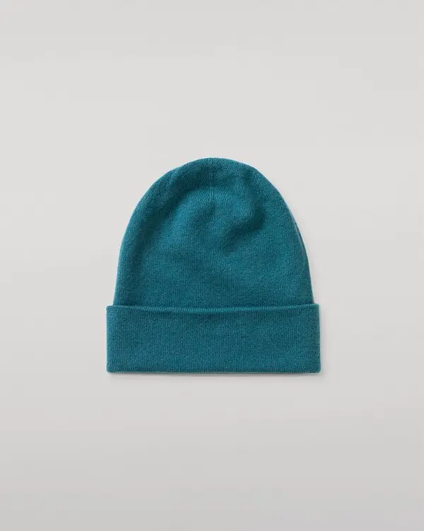 Johnstons Of Elgin Braemar Cashmere Beanie - Green