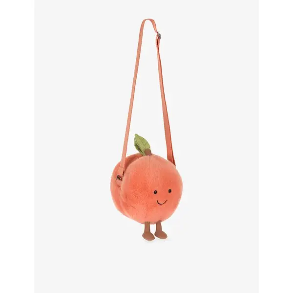 JELLYCAT Amuseables Peach Soft Shoulder Bag