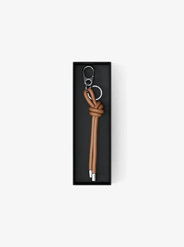 Michael Kors Knotted Bag Charm - Brown