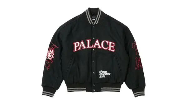 PALACE Yin Yang Varsity Jacket