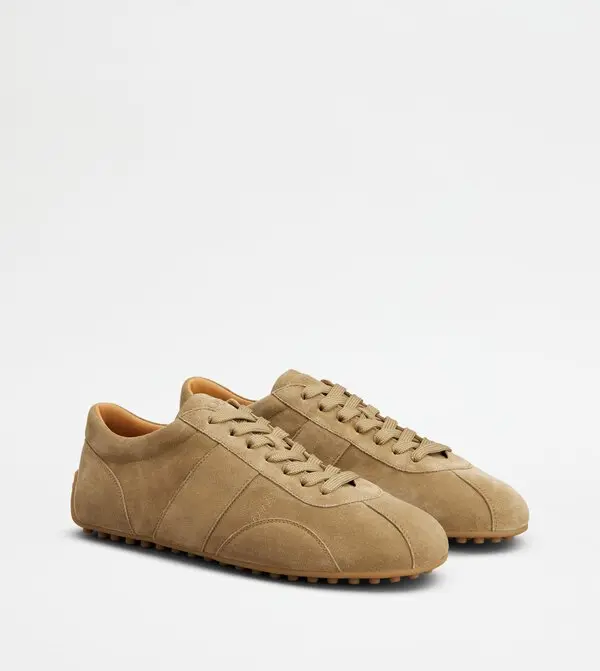 TOD'S T Marathon Suede Sneakers