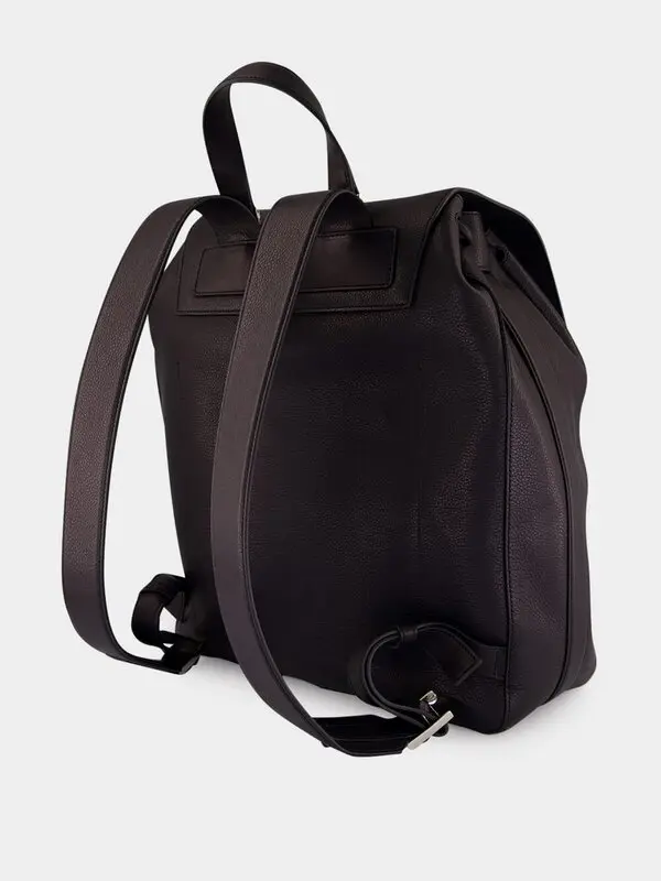 TOM FORD Grain Leather Flap Backpack
