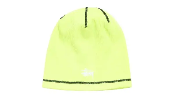 StÜssy Waffle Skullcap - Lime