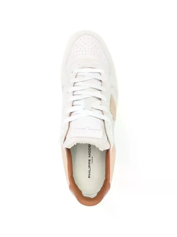 Philippe Model Suede Panelled Sneakers