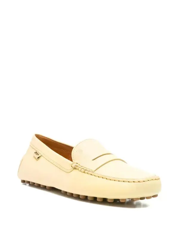 TOD'S Penny-strap Leather Loafers