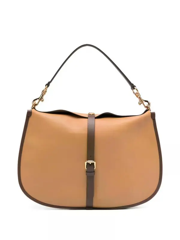 Etro Leather Tote Bag - Brown