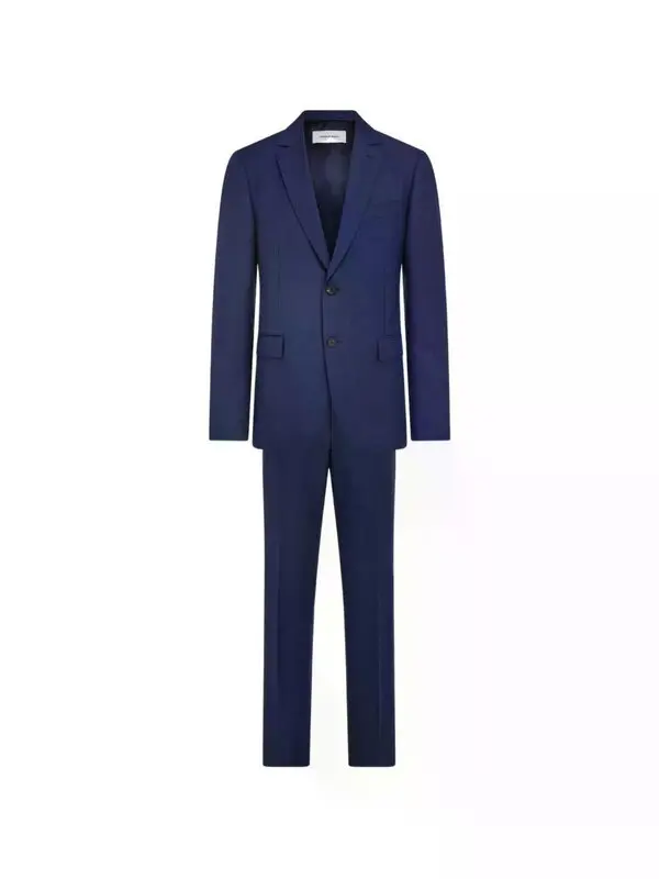 FERRAGAMO Wool And Mohair Suit - Blue
