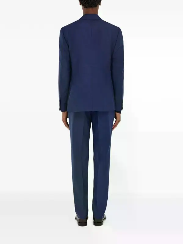 FERRAGAMO Wool And Mohair Suit - Blue
