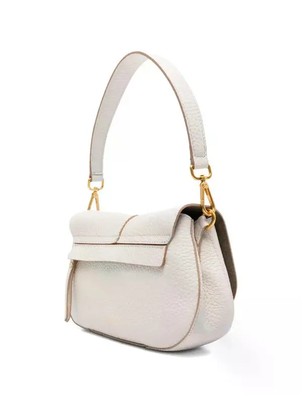 GIANNI CHIARINI Helena Round Shoulder Bag - Neutrals