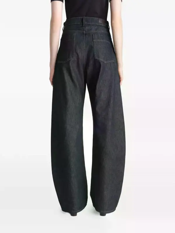 LEMAIRE High-waisted Wide-leg Jeans