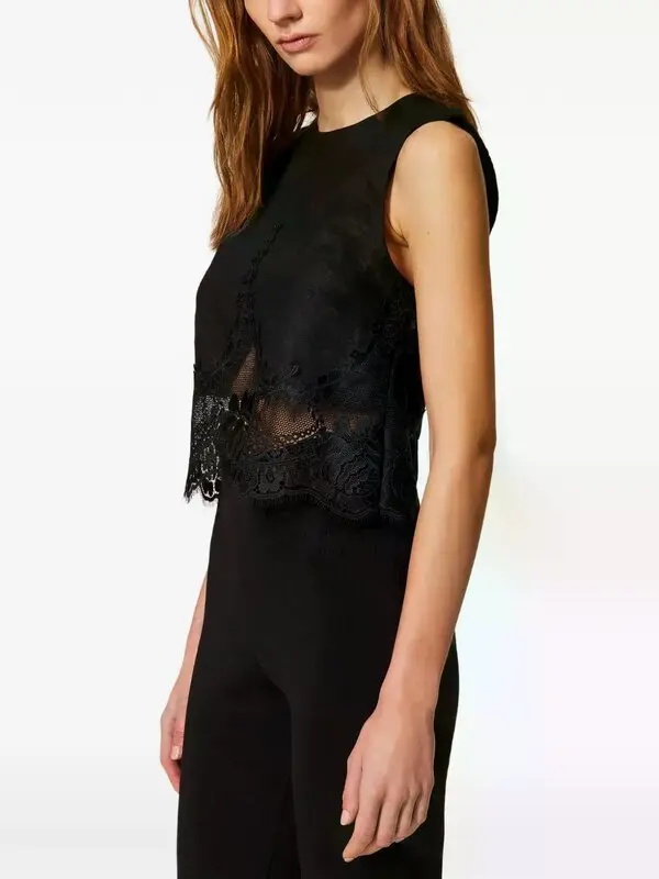 TWINSET Lace-detail Top