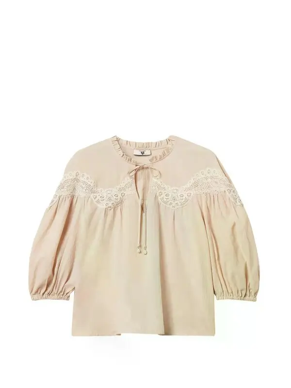 TWINSET Lace-panelling Blouse