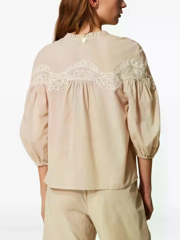 TWINSET Lace-panelling Blouse