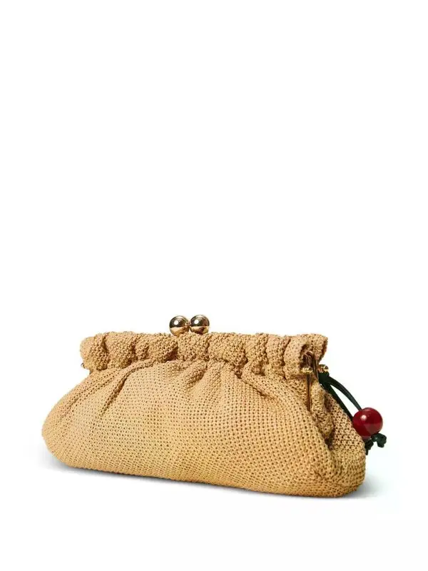 TWINSET Cherry-charm Embellished Clutch