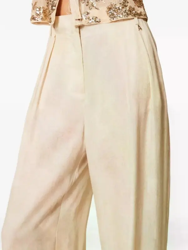 TWINSET Palazzo Trousers With Print
