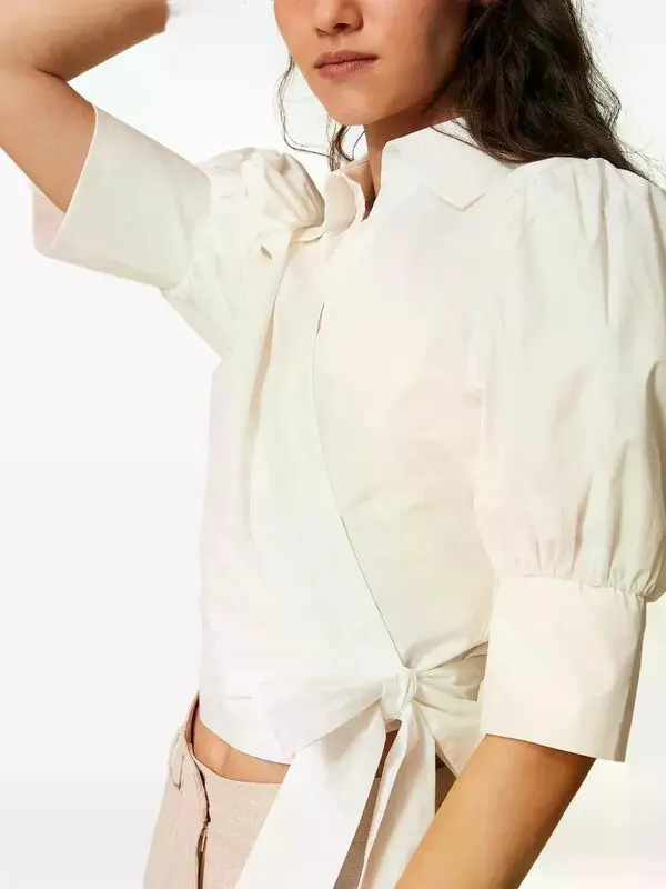 TWINSET Puffed-sleeve Blouse