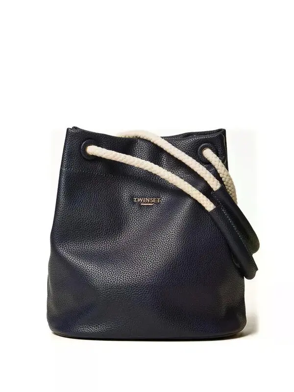 TWINSET Rope-handles Bucket Bag - Blue
