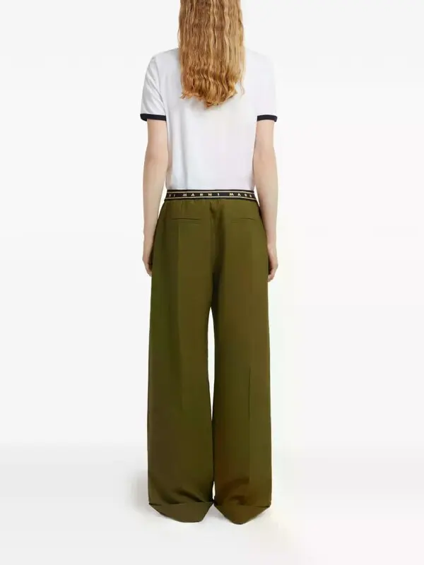 Marni Logo Trousers