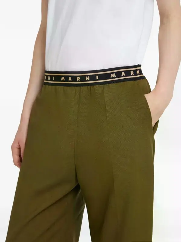 Marni Logo Trousers