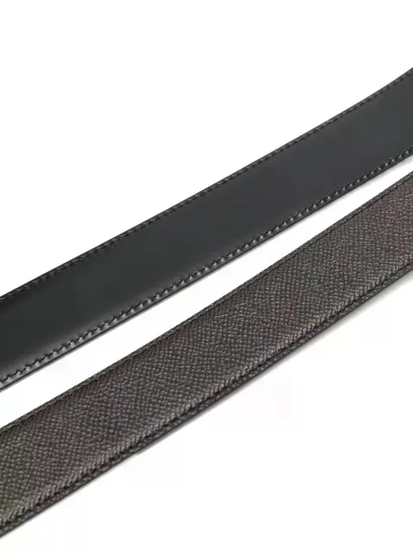 FERRAGAMO Gancini-buckle Leather Belt - Brown