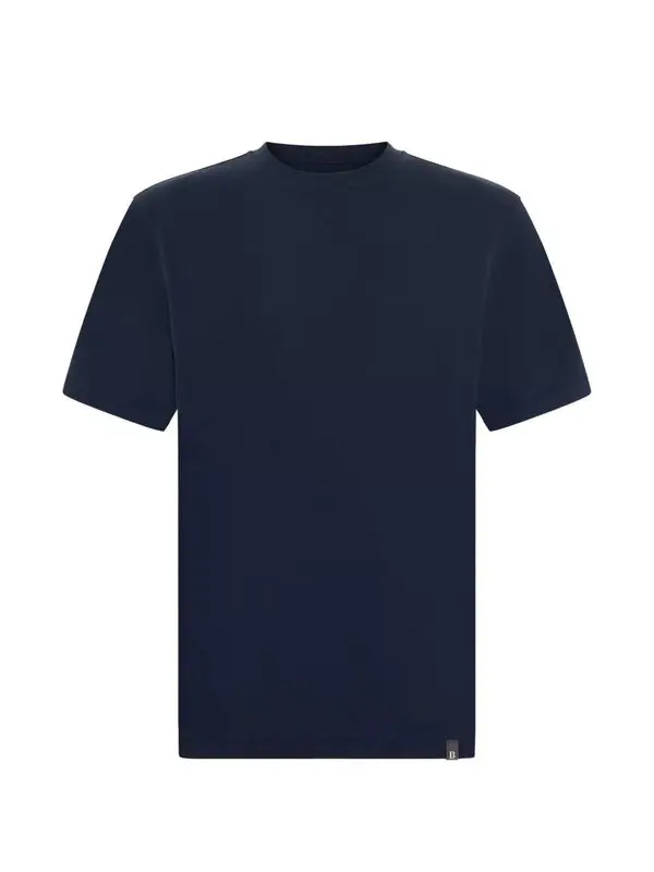 Boggi Milano Logo-patch T-shirt - Blue