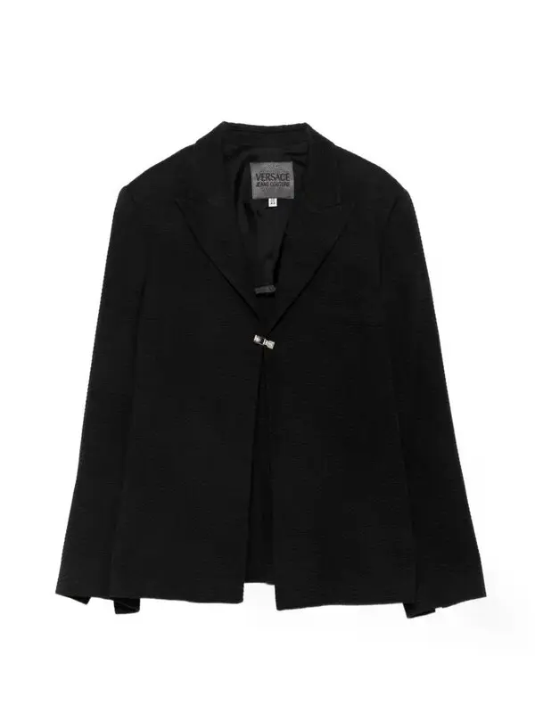 Versace 2000s Textured Blazer