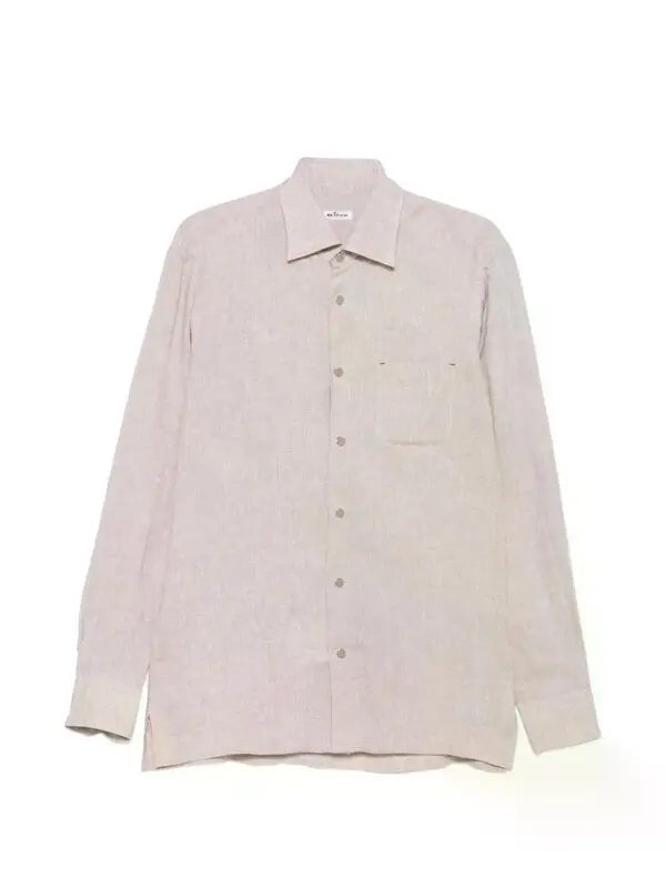 Kiton Beige Shirt