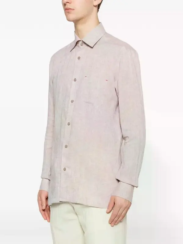 Kiton Beige Shirt