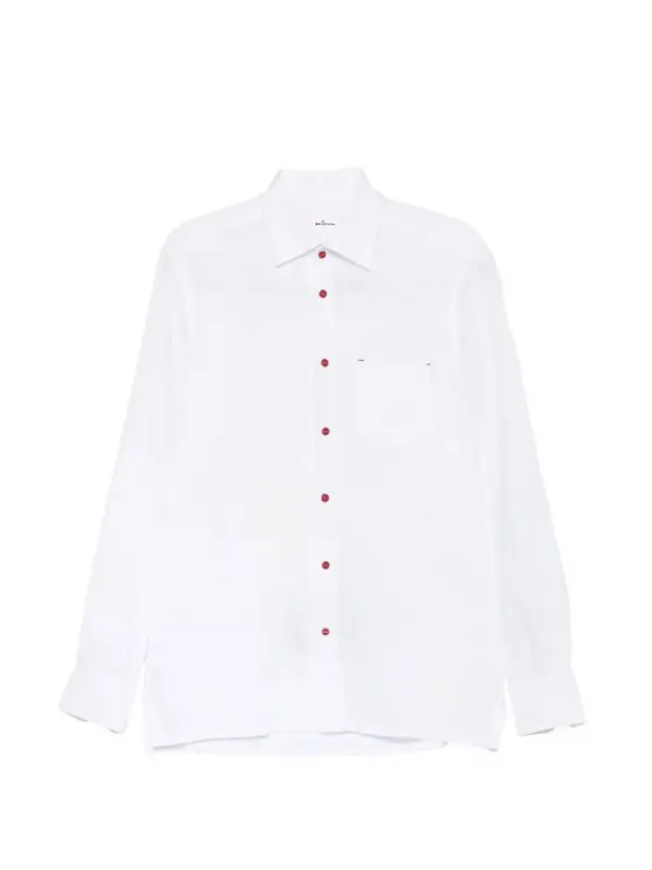 Kiton Buttoned Pocket Shirt
