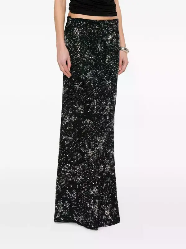 Ermanno Scervino Embellished Straight Skirt