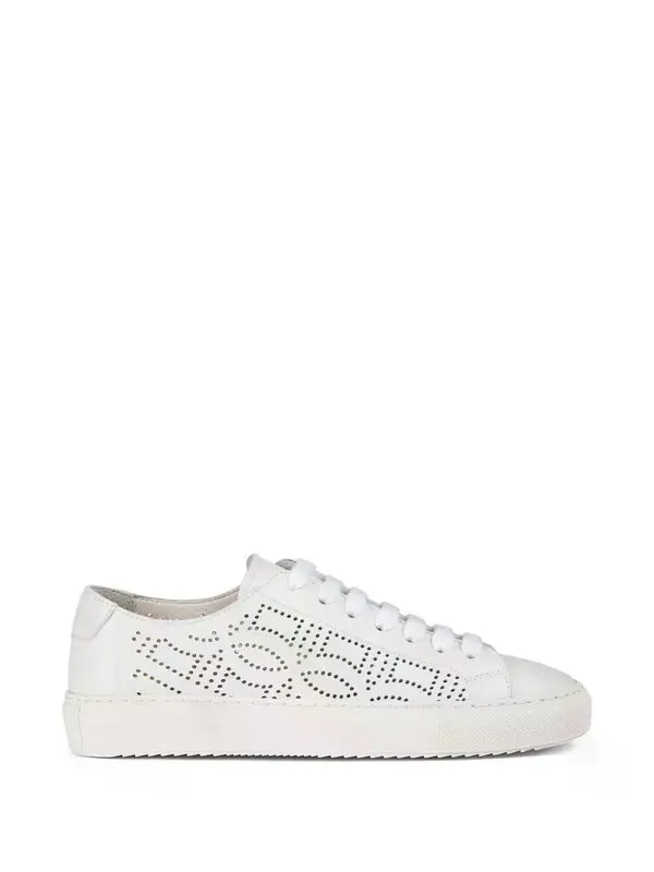 DOUCAL'S Perforated Leather Sneakers