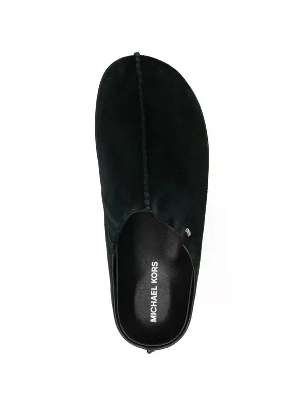 Michael Kors Hensley Mule Slides - Black