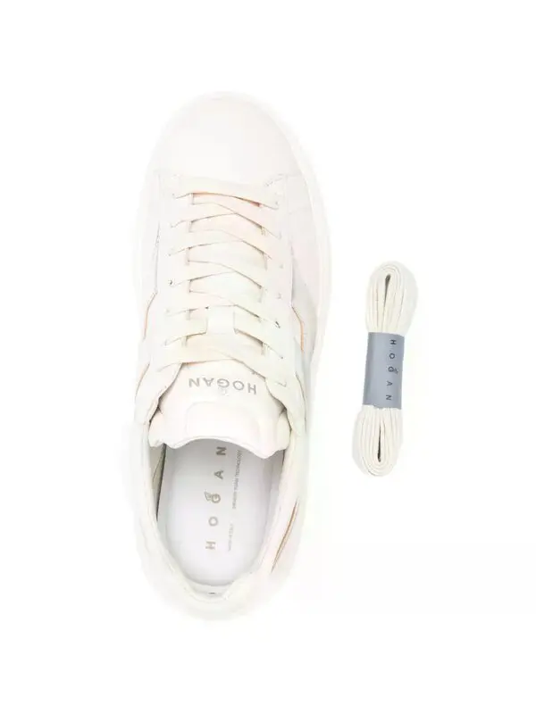 Hogan H-logo Leather Sneakers