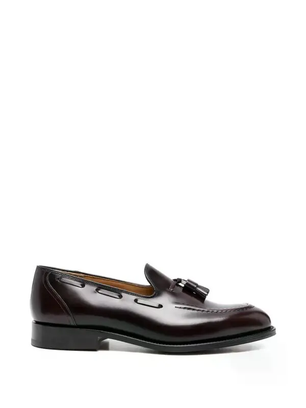 Church's Kingsley Tassel-detail Leather Loafers - Red