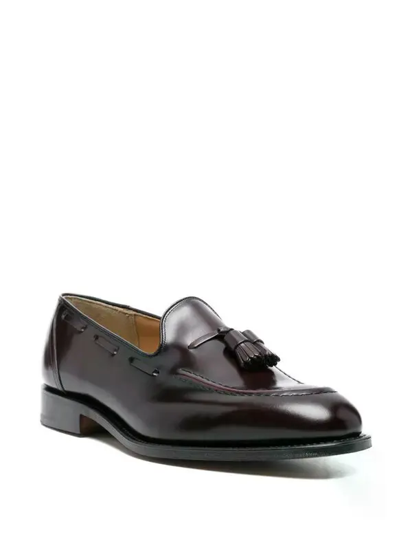 Church's Kingsley Tassel-detail Leather Loafers - Red