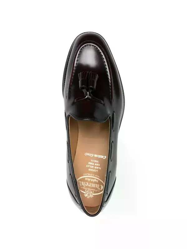 Church's Kingsley Tassel-detail Leather Loafers - Red