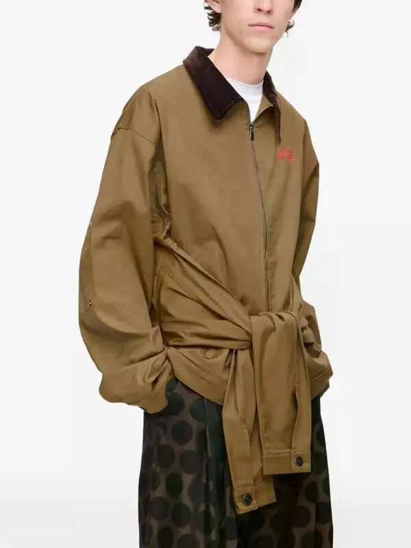 CHARLES JEFFREY Corduroy-collar Jacket