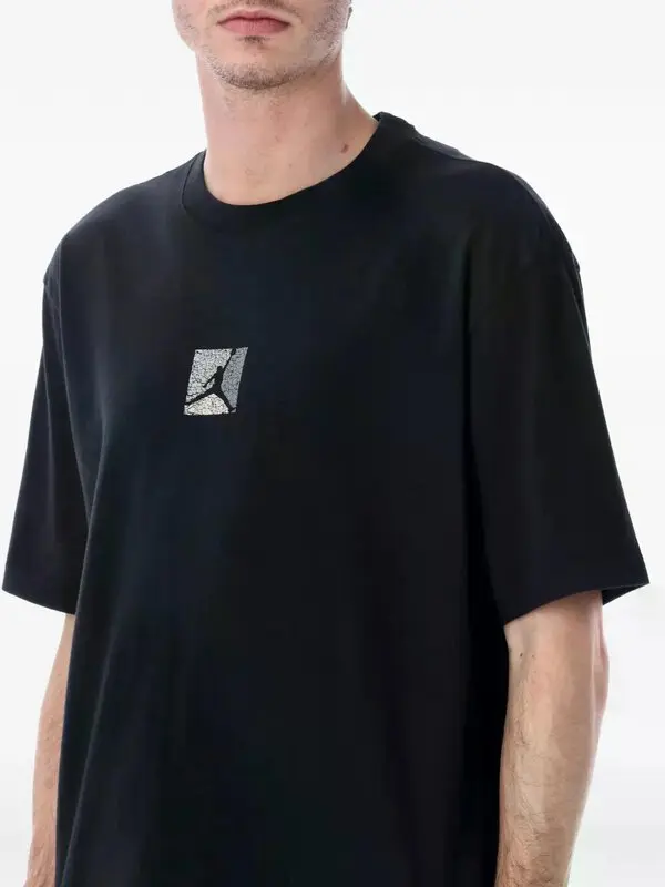 JORDAN Print-detail Crew Neck T-shirt