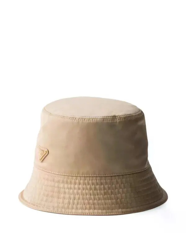 Prada Re-nylon Bucket Hat - Neutrals
