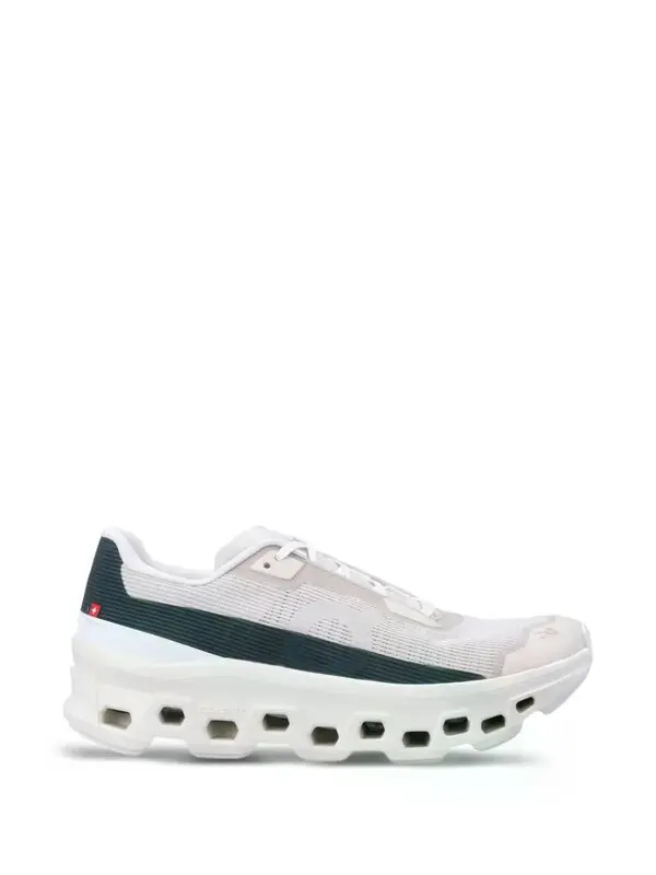 On Cloudmonster Void Logo-print Sneakers - Neutrals