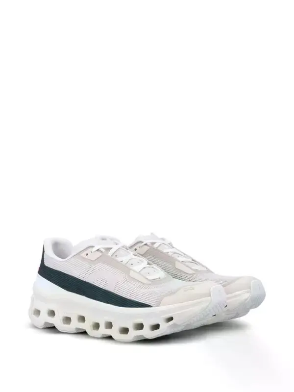 On Cloudmonster Void Logo-print Sneakers - Neutrals