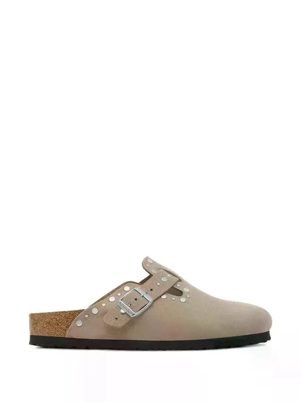 BIRKENSTOCK Boston Rivet Suede Sneakers