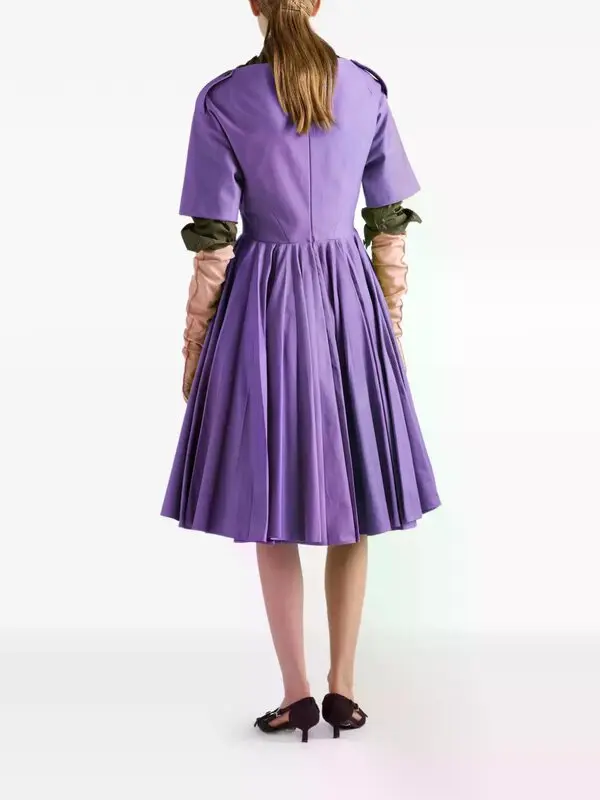 Prada Chino Fit & Flare Dress