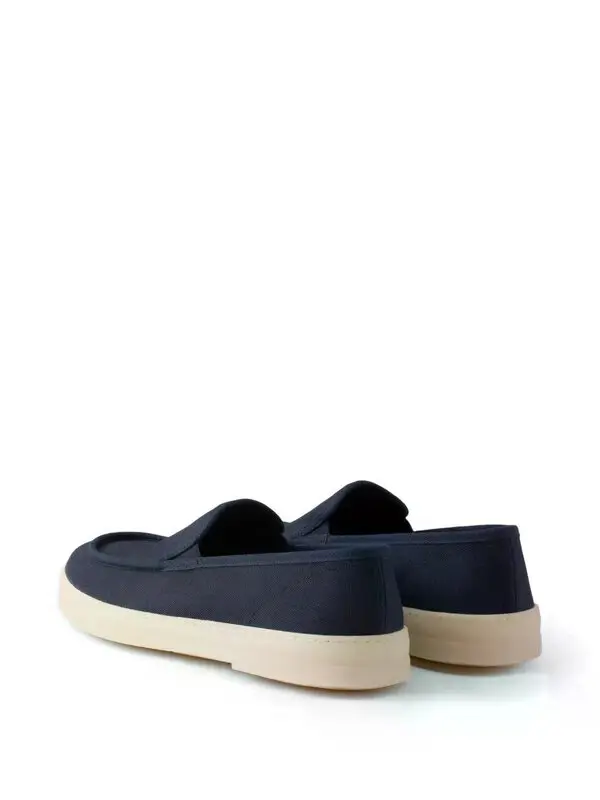 Prada Fabric Loafers - Blue